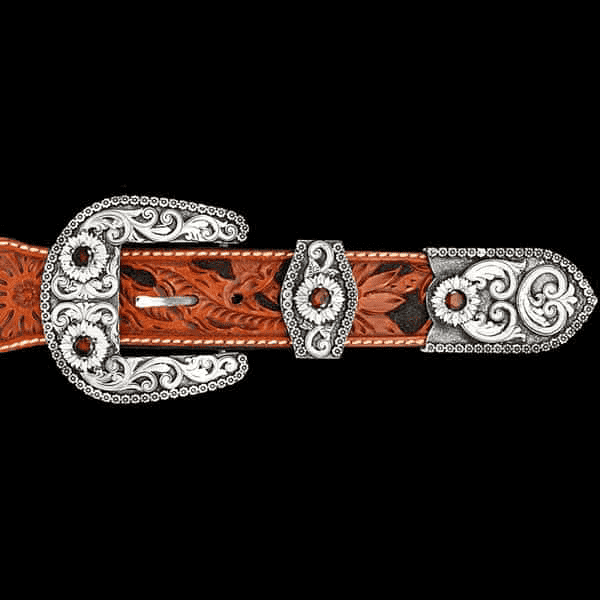 Three Piece Buckle Sets - Intrincate Hand Made Western Details