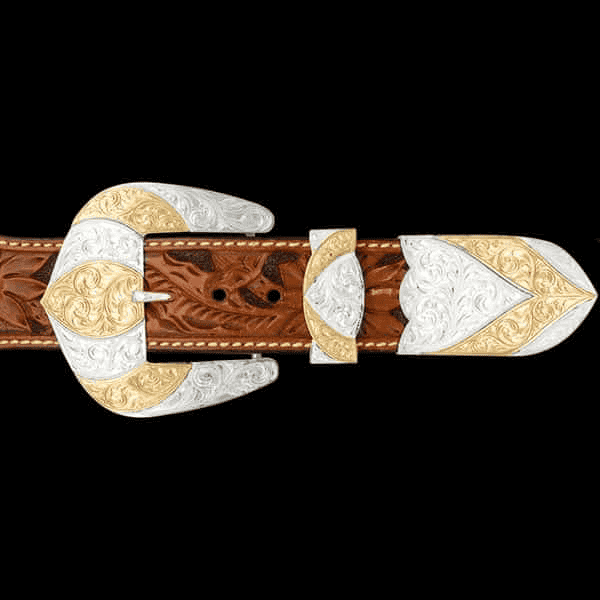 Three Piece Buckle Sets - Intrincate Hand Made Western Details