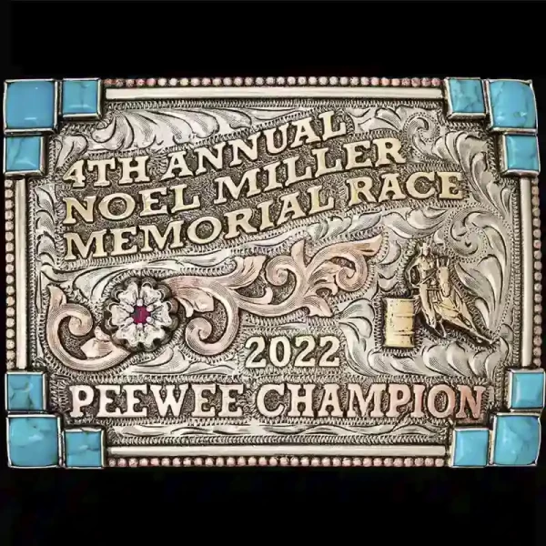 Otter Belt Buckle - MollysCustomSilver