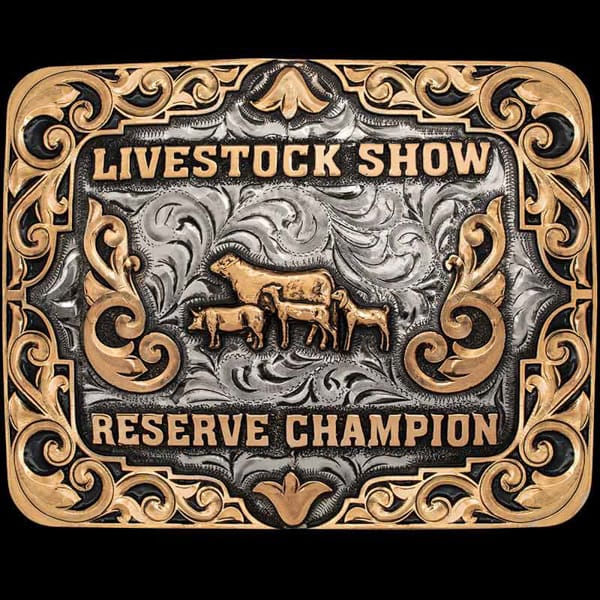Livestock Belt Buckles - Farming Buckles, Stock Show and More