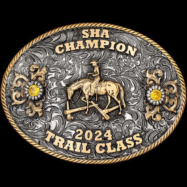 Cowboy King Belt Buckle - Molly´s Custom SilverCustomize it with your