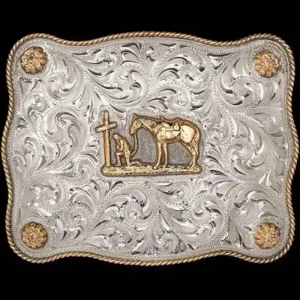 Faith and Religious Belt Buckles - MollysCustomSilver