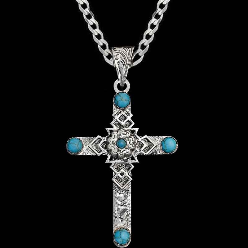 Timothy Classic Cross Pendant - Molly's Custom Silver