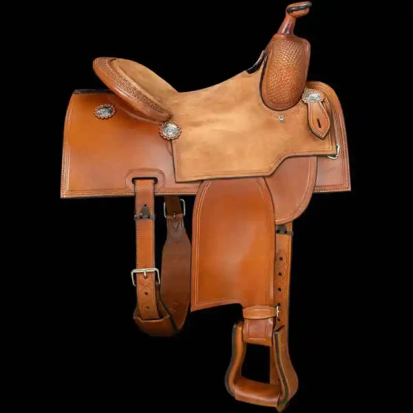 Rancher Western Saddle - Molly's Custom Silver