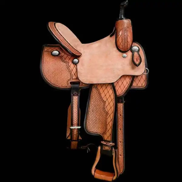 Streak of Lightning Western Saddle - MollysCustomSilver