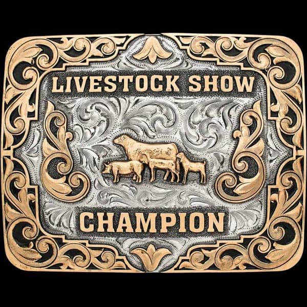 Livestock Belt Buckles - Farming Buckles, Stock Show and More