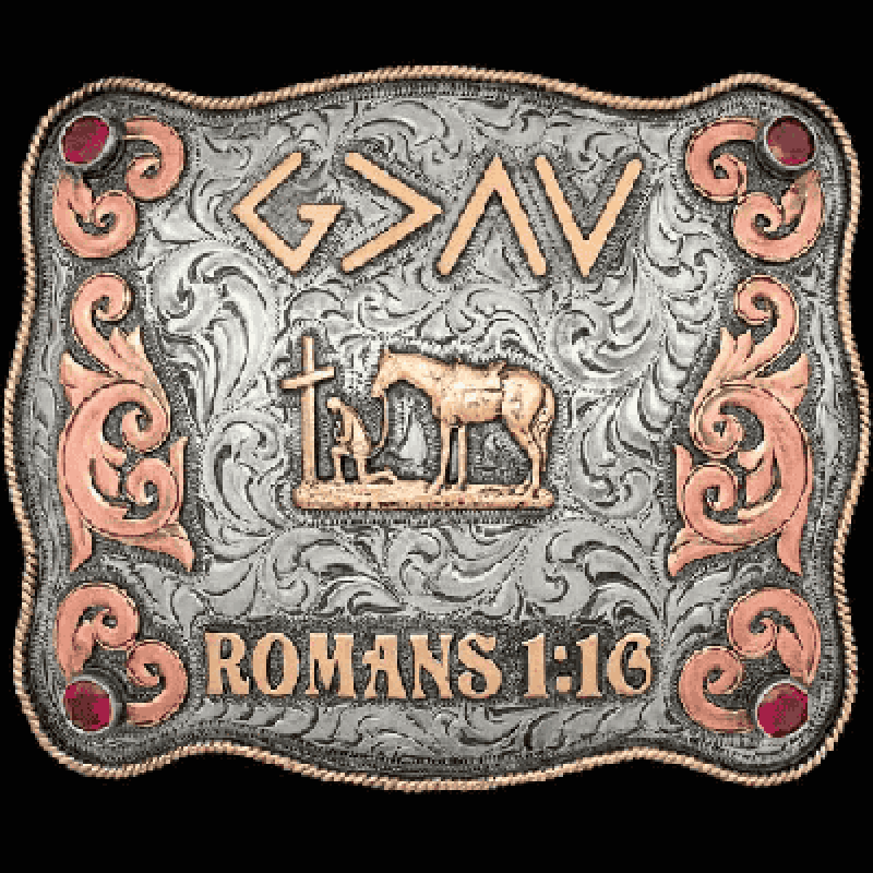 Charleston Belt Buckle- Faith- friends and family is what western life ...