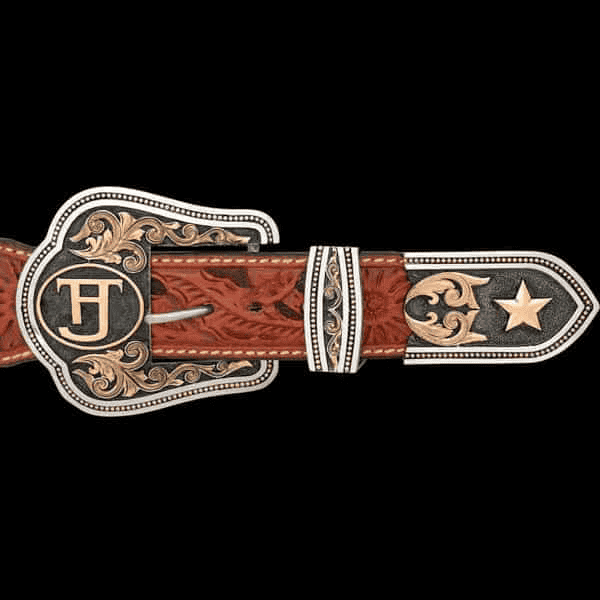 Three Piece Buckle Sets - Intrincate Hand Made Western Details