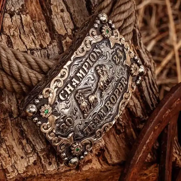 Bandit Box Buckle - MollysCustomSilver